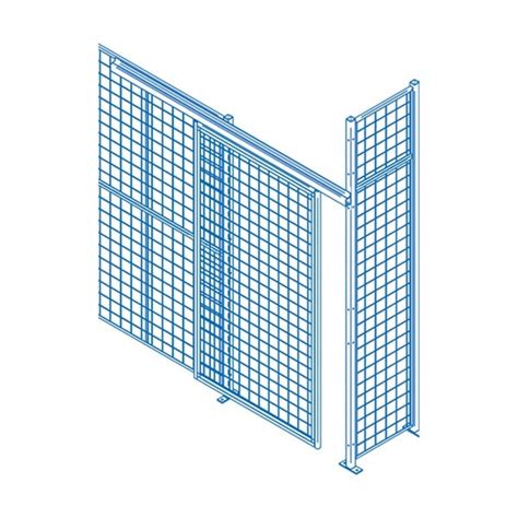 Wire Mesh Partition Components Hardware