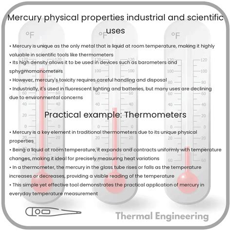 Mercury Physical Properties Industrial And Scientific Uses