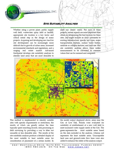 Site Suitability Analysis Pdf