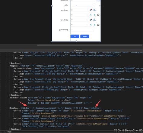 Wpf 后台代码动态设置 控件 在 Grid 的行数 Csdn博客