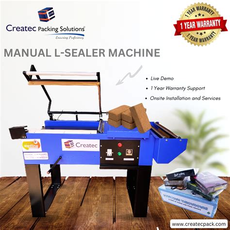 Manual And Semi Automatic L Sealer Machine In Coimbatore