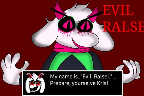 Hey Guys I Drew The New Chapter 3 Character Evil Ralsei I Hope You Enjoy R Deltarune
