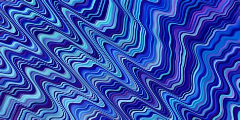 Light Pink Blue Vector Background With Bent Lines Abstract Gradient Illustration With Wry