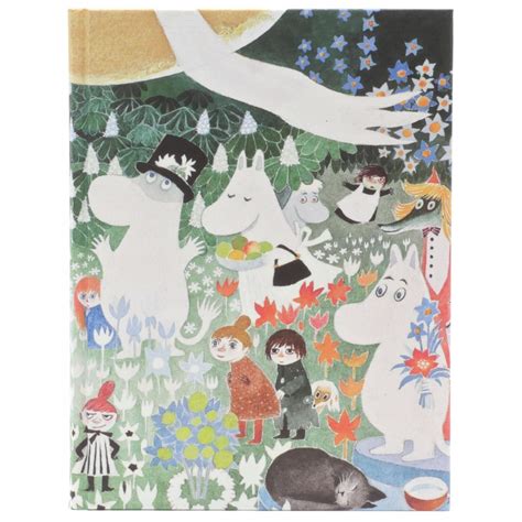 Moomin Hardcover Notebook Tove 100 Dangerous Journey 128 Blank Pages