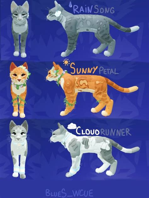Weather Inspired Morphs Wcue Warrior Cats Warrior Cats Fan Art Warrior Cat Oc