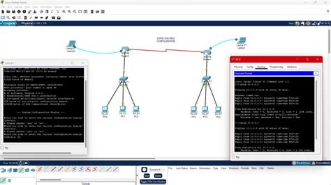 Aayush J On Linkedin Just Completed A Seamless Static Routing