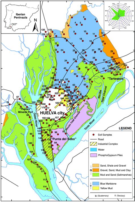 Geological Sketch Map Of The Study Area Showing The Location Of Download Scientific Diagram