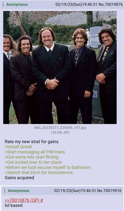 The Grind Goes On Rgreentext