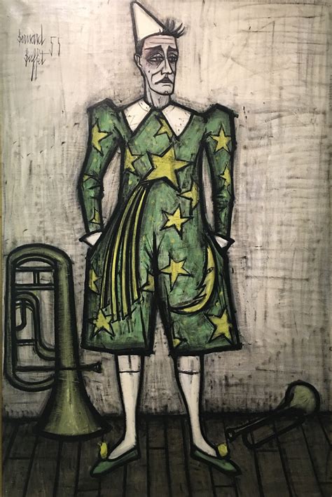 Les Clowns Bernard Buffet Bernard Buffet And The Clown Nhajr