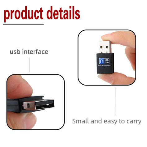 Wireless 802 11b G N Usb Adapter 300mbps Signal Wi Grandado