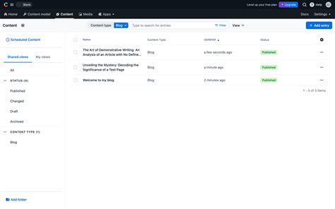 Build A Blog With Nextjs Tailwind Css And Contentful Contentful