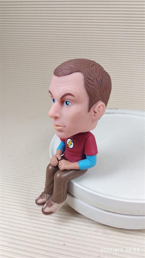 Big Bang Theory Sheldon Funko Computer Monitor Sitter Bobblehead Jim