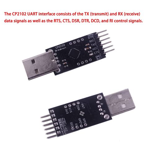 Snapklik Com DIYmall 3PCS CP2102 USB To TTL Serial Module