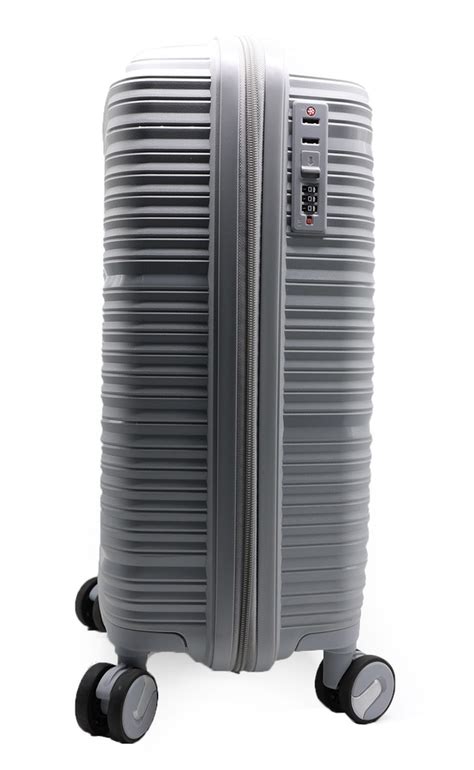 Marksman სამგზავრო ჩემოდანი ნაცრისფერი 10 კგ Veli Store