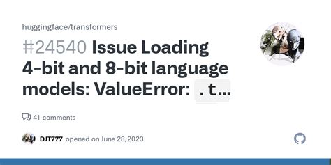 issue loading 4 bit and 8 bit language models valueerror ` to` is not supported for `4 bit` or