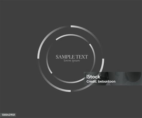 원 형태의 추상 선 디자인 요소 기하학적 모양 이미지스트라이프 테두리 프레임 기술 라운드 로고 나선형 벡터 일러스트레이션 개념에 대한 스톡 벡터 아트 및 기타 이미지