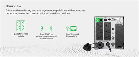 Apc Smart Ups 750va Lcd Ups 500 Watt 750 Va With Apc Smartconnect