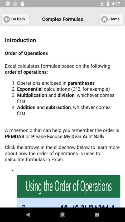 Tutorial For Excel Apk For Android Download