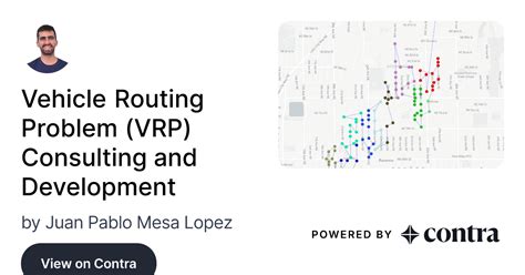 Vehicle Routing Problem Vrp Consulting And Development By Juan Pablo