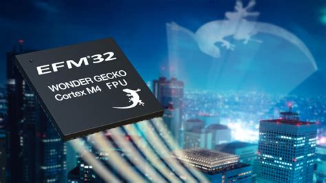 Energy Efficient Efm32 Wonder Gecko With Arm Cortex M4 And Fpu Now