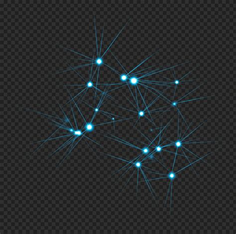 Technology Blue Network Connect Dots Png Citypng