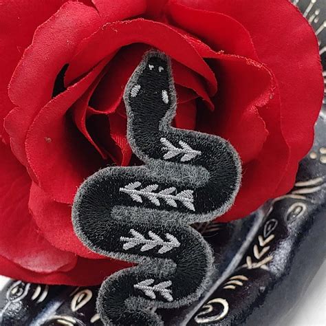 Snake Patch Etsy