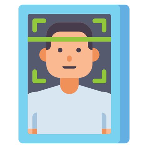 Face Scan Flaticons Flat Icon
