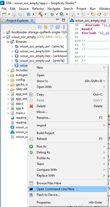 Over The Air Device Firmware Upgrade Ota Dfu Wi Sun Latest Silicon Labs