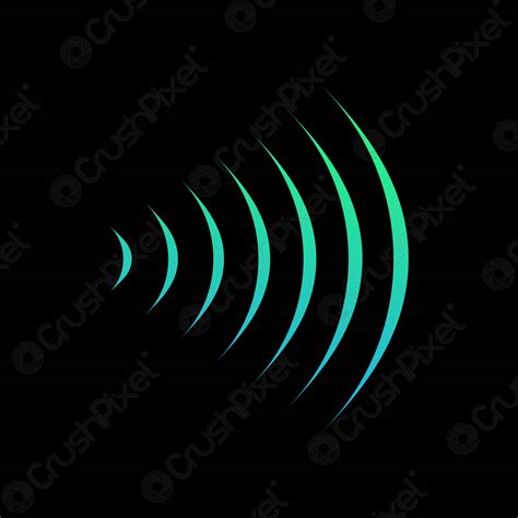 Wifi Sound Signal Connection Sound Radio Wave Logo Symbol Vector Stock Vector Crushpixel