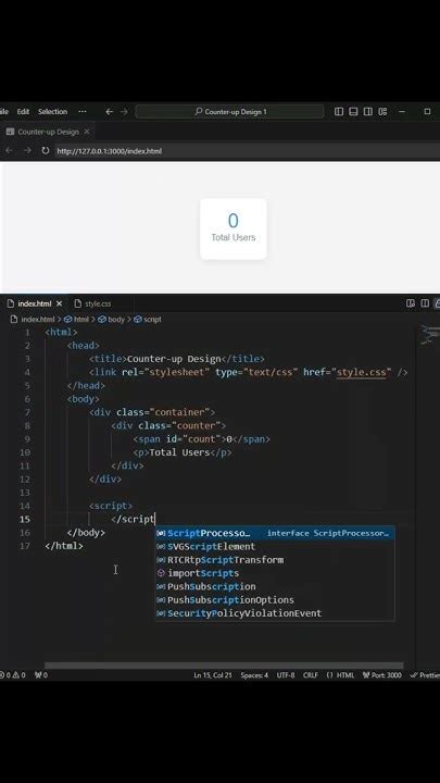 How To Make Counter Up Design With Css And Html Html And Css Tutorials Css Html Counter Youtube
