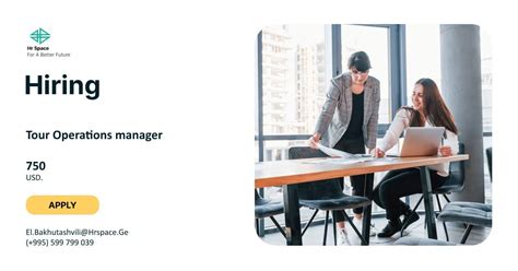 Hr Space • ეიჩარ სფეისი On Linkedin Vacancy Touroperations