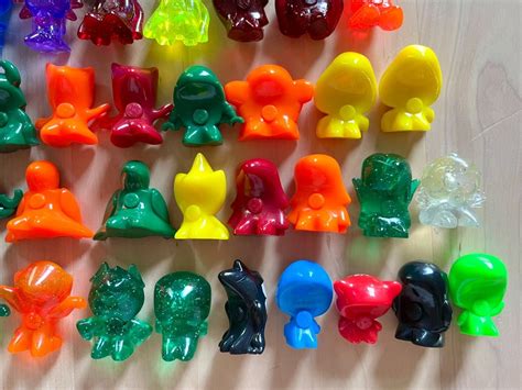 Gogos Crazy Bones Series 2 Evolution Lot Of 63 Figures Characters Magic