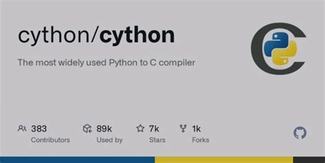 Cython Python Application Computer Javaprogramming Application Computer