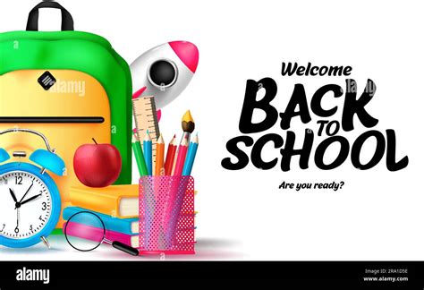 Welcome Back To School Design