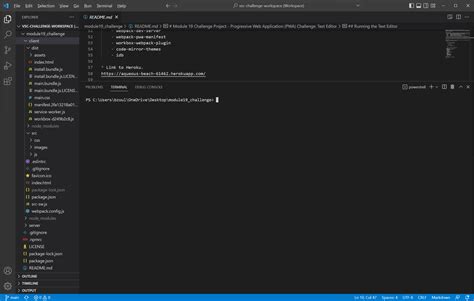 GitHub Bzoulko Module Challenge Progressive Web Application PWA Challenge Text Editor