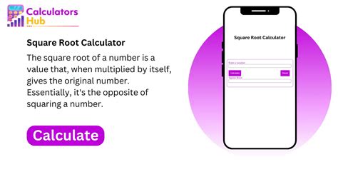 Square Root Calculator Online