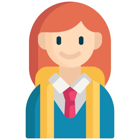 Student Students Avatar Girl Profile Person Education Icon
