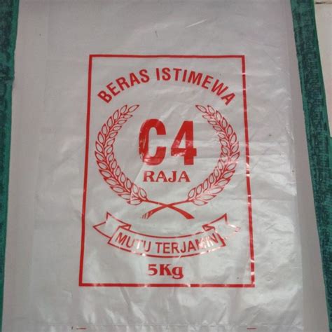 Jual Custom Plastik Beras 5kg Sablon 100pcs Shopee Indonesia