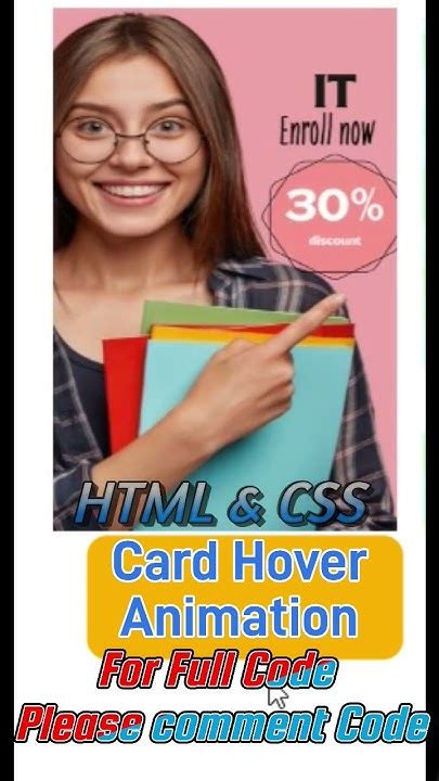 html css code card hover animation animation css cssanimationtutorial htmlandcsstutorial