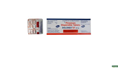 Buy Dolonex 20dt 15 Tablets Online At Best Prices Wellness Forever