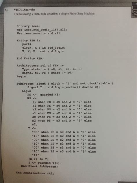 Predict The Outputs X Y And Z Given The Input