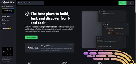 Top 8 Codepen Alternatives For Frontend Development