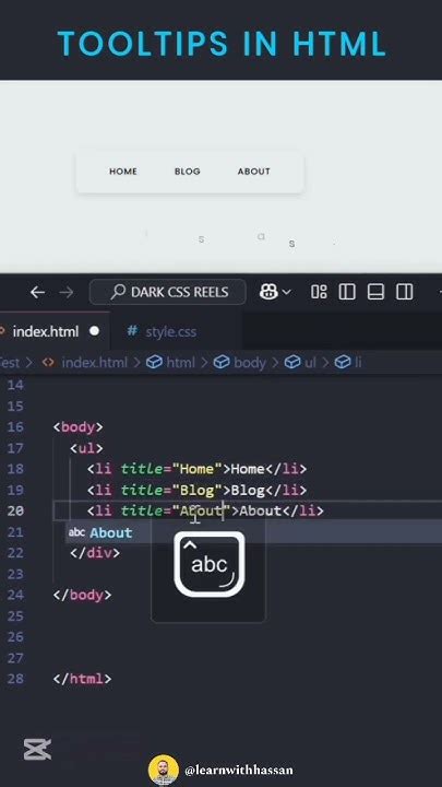 Tooltips In Html5 Pure Html A Simple Tooltip Using Html Codeminds Youtube