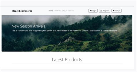 Building An Ecommerce Website In Reactjs Free Source Code