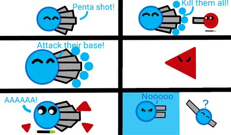 When I Tryed Playing Penta Shot Is Annoying But It Happened R Diepio
