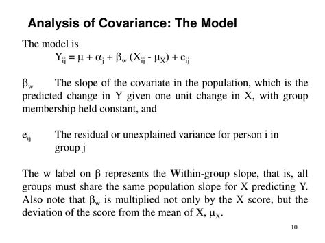 PPT Analysis Of Covariance PowerPoint Presentation Free Download ID 583630