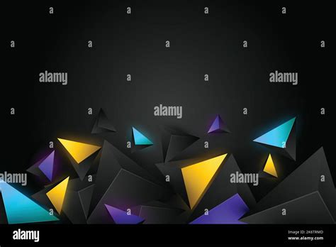 Realistic Polygonal Background Vector Design Illustration Stock Vector Image And Art Alamy
