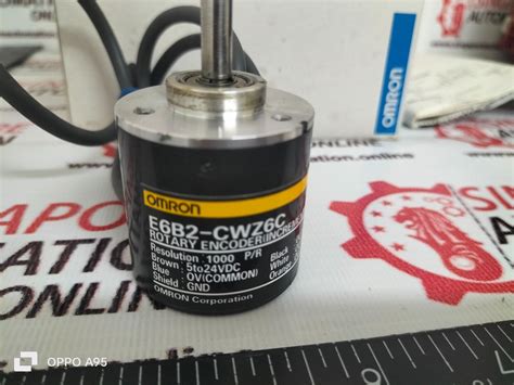 Omron E B CWZ C Rotary Encoder P R Incremental Genuine Part New Oasismachinery