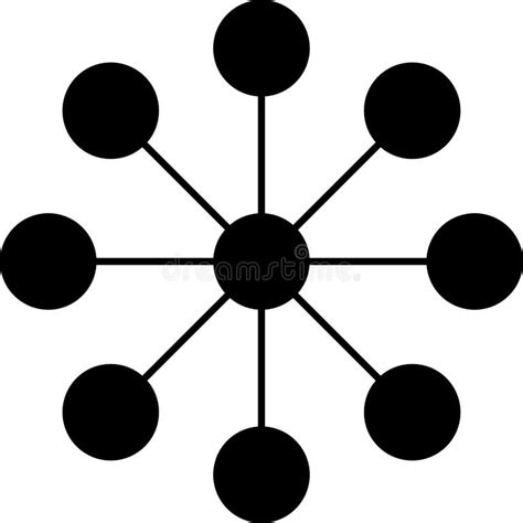 Flowchart Hierarchy Vector Icons Org Chart Organizational Flow