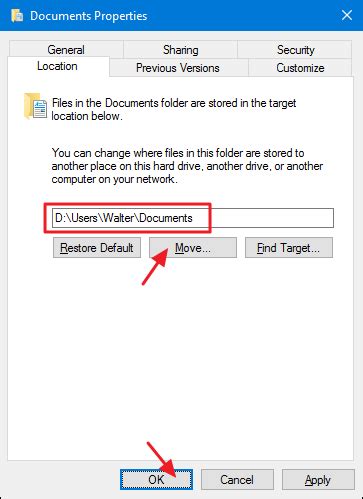 How To Move Your Documents Music And Other Folders Somewhere Else In Windows Guides